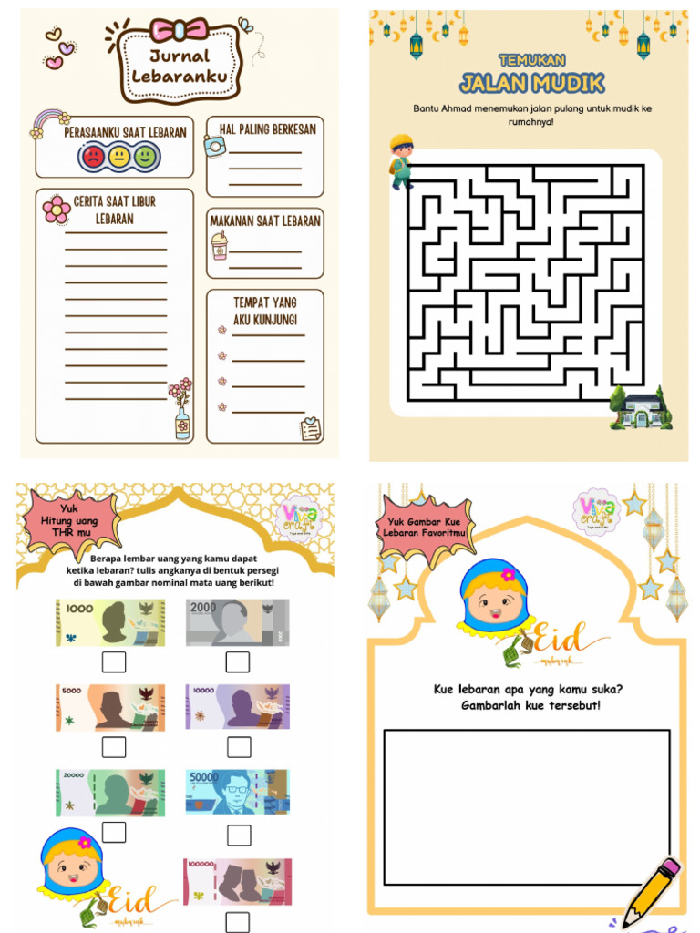 LKPD Lebaran | PDF