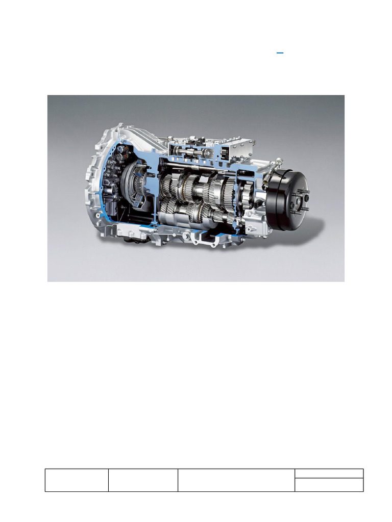 Overhaul Clutch and Manual Transmission PDF | PDF | Manual Transmission ...