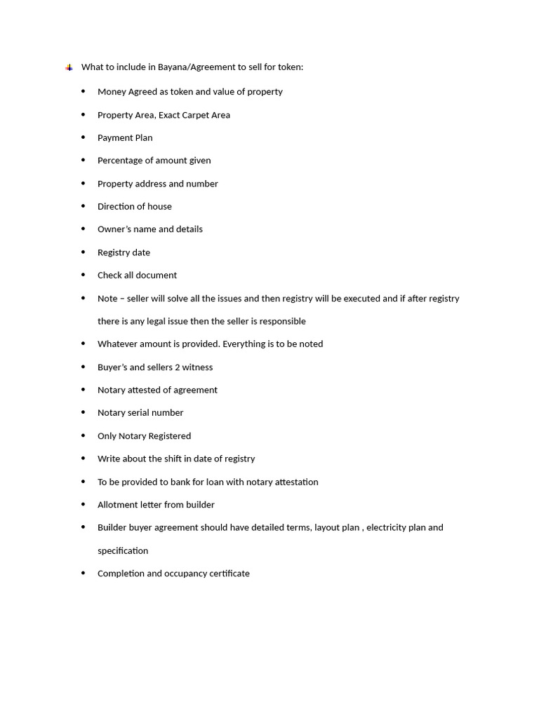 What To Include in Bayana | PDF