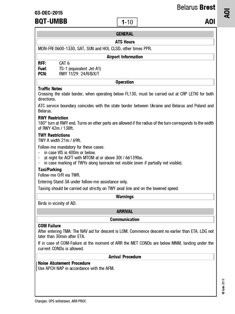 UMBB | PDF | Aviation Safety | Air Traffic Control