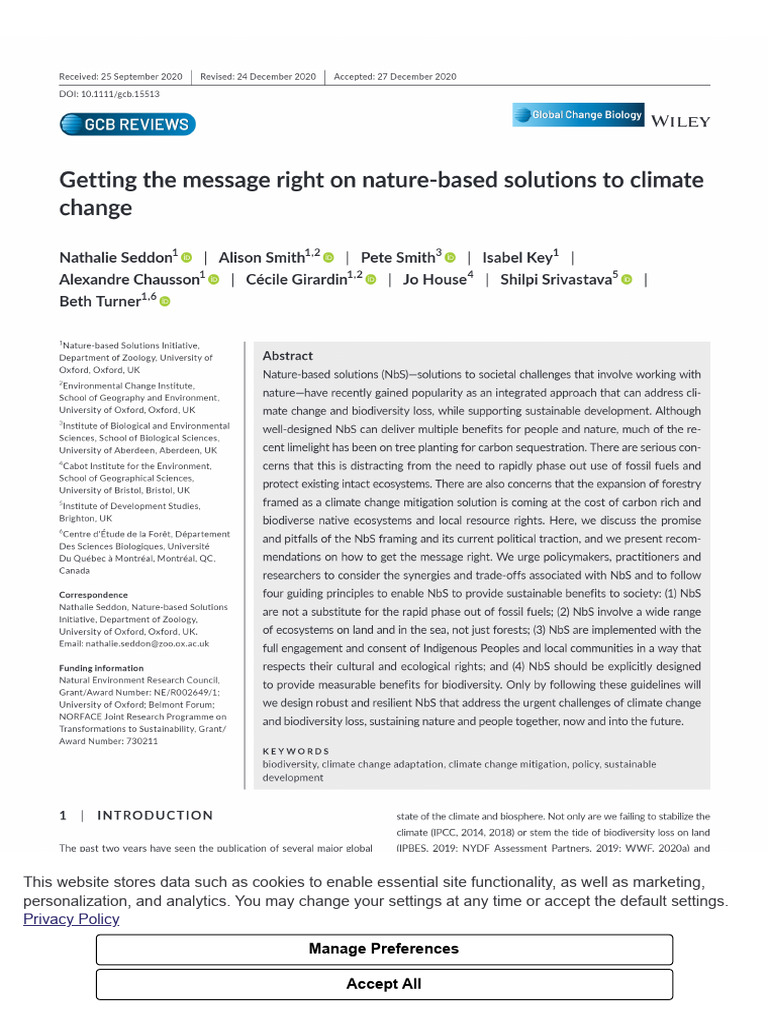 Anglais - Rapport Scientifique Sur Lutilisation de SFN | PDF | Http ...