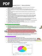 Geography Term 3 Grade 9 | PDF | Weathering | Erosion