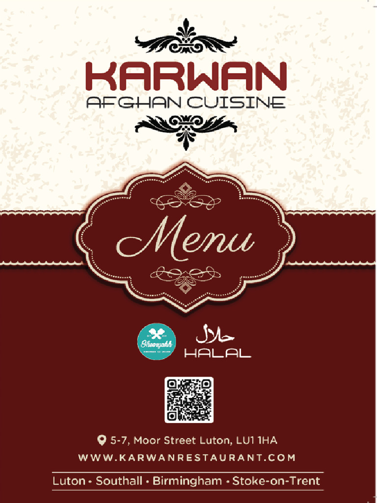Karwan Menu A5 Luton | PDF