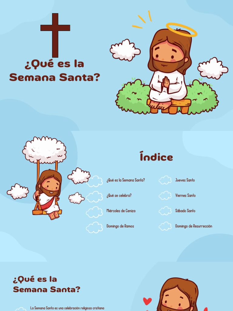 Semana Santa | PDF | Pascua de Resurrección | eucaristía