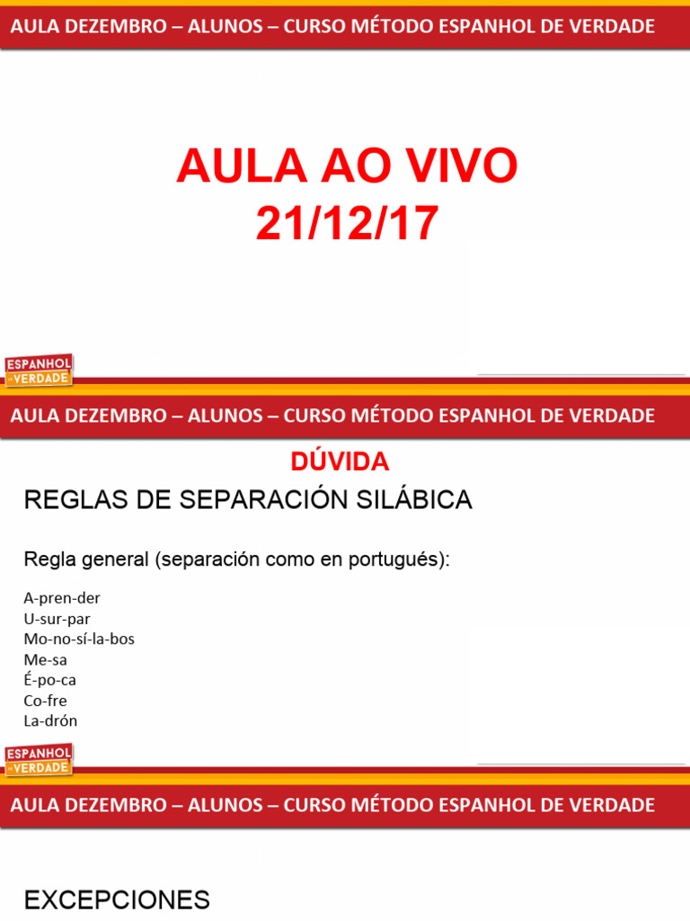 Material-Extra-Aula-Dezembro-2017 | PDF | Vocal | Sílaba