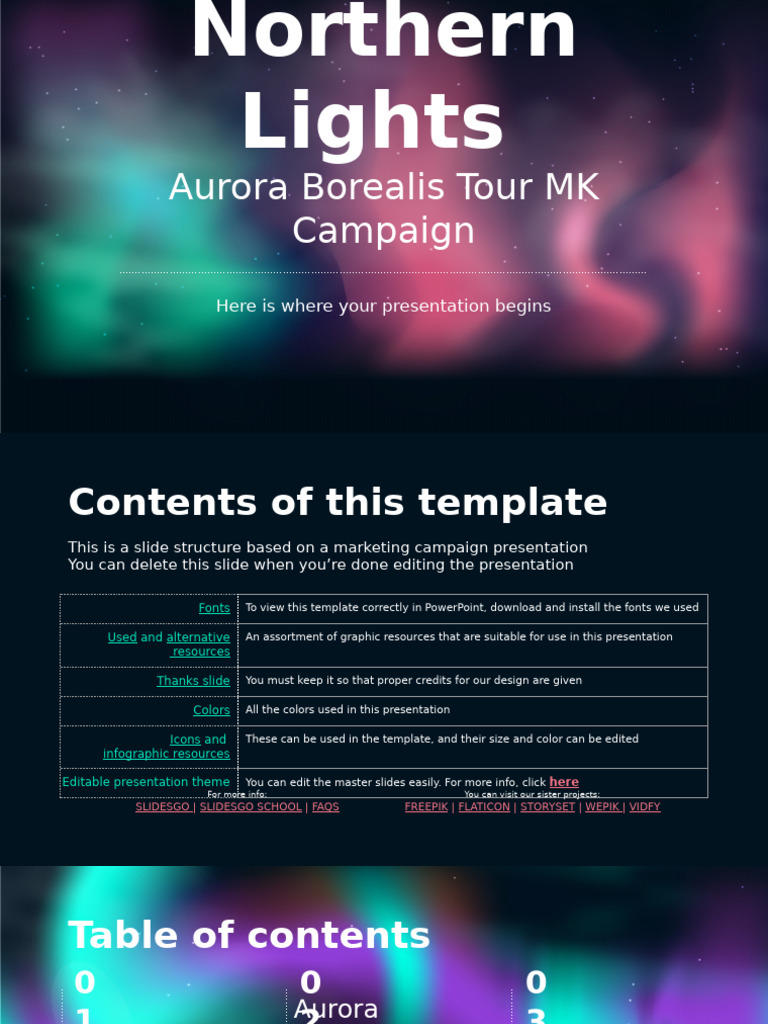 Northern Lights Aurora Borealis | PDF | Planets | Planets In Astrology