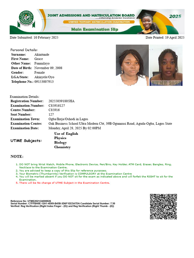 AKINTUNDE GRACE | PDF