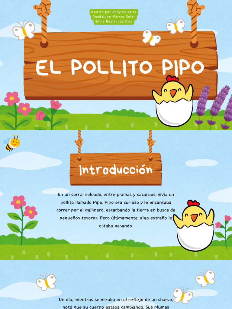 Pollo Pipo Cuento | PDF