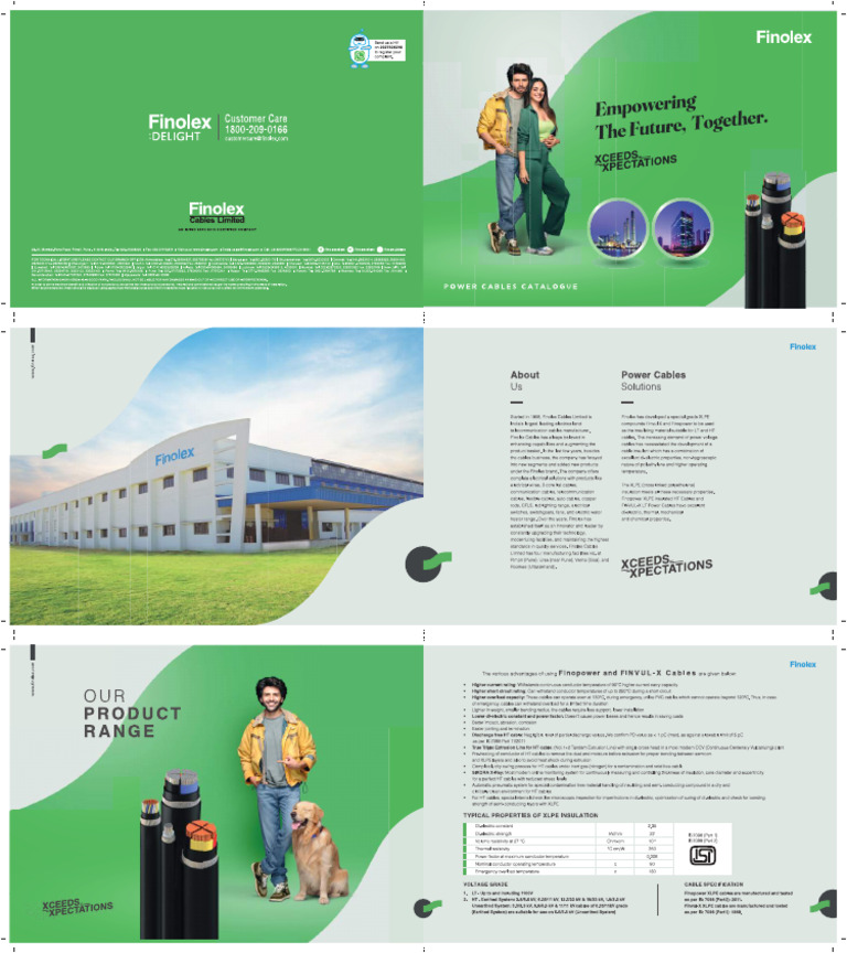 Finolex Power Cables Catalogue | PDF