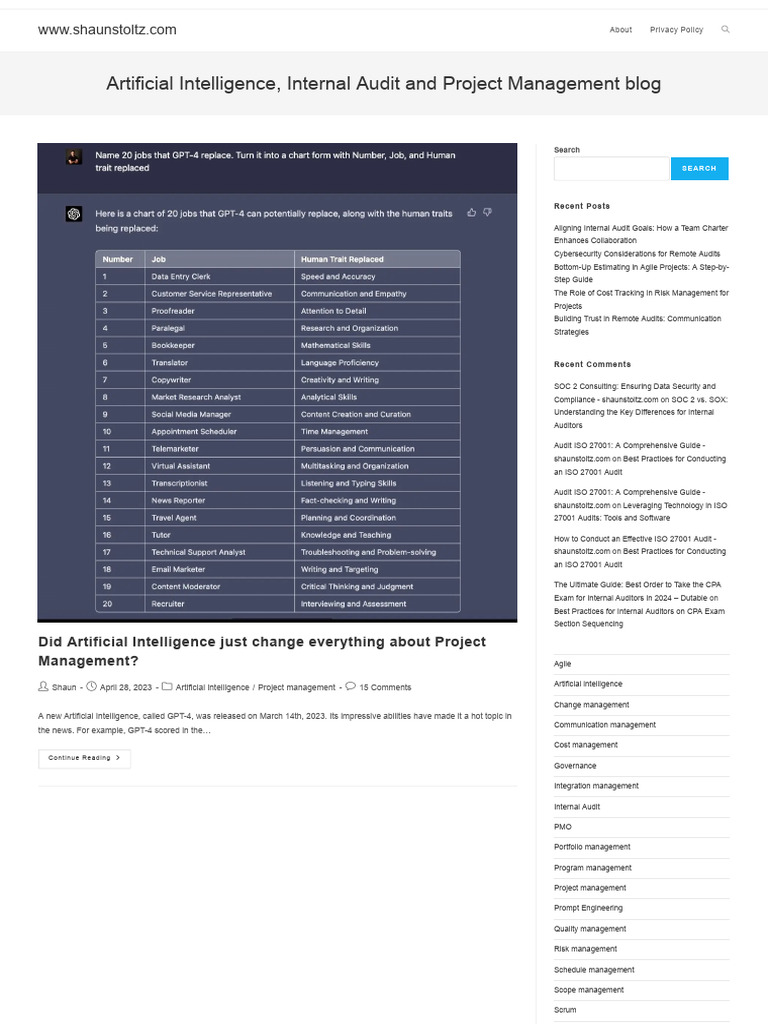 Internal Audit Data Analytics | PDF | Internal Audit | Audit