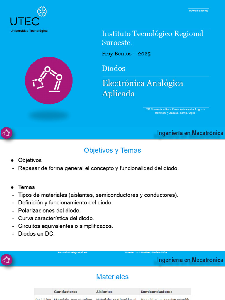 Conceptos Clave sobre Diodos en Electrónica | PDF | Electrónica | Diodo