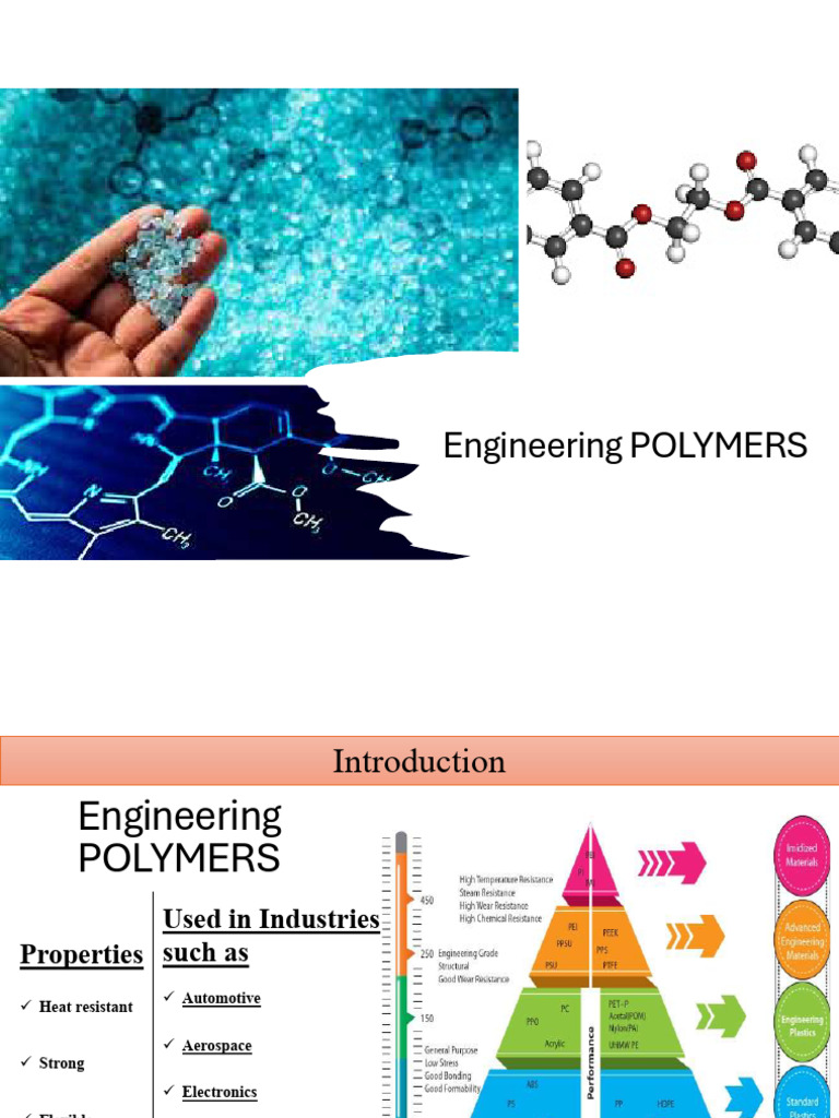 Reference Ppt For Engineering Polymers Pdf Epoxy Polyester