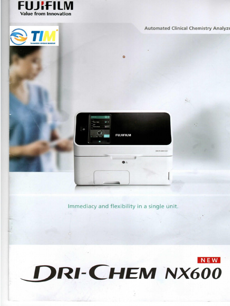 CHEMISTRY DRY CHEM NX600 FUJIFILM | PDF