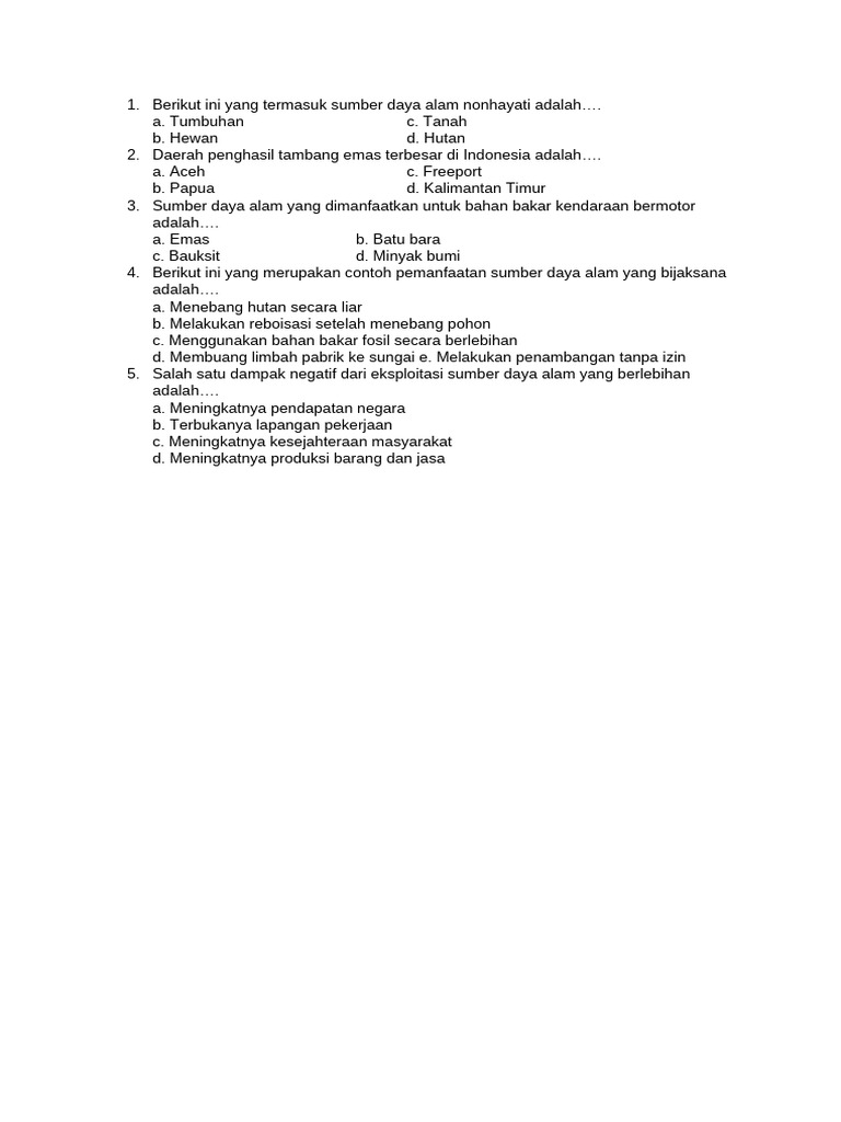 Soal Ujian Sekolah Kelas 9 Tahun 2025 | PDF