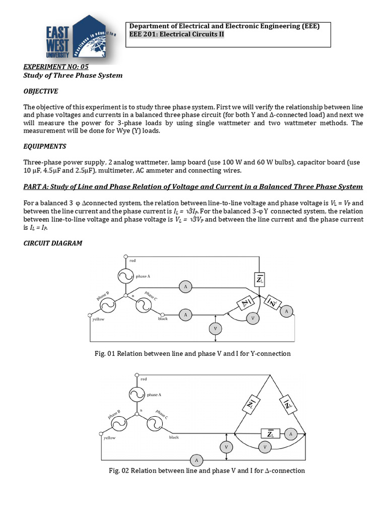 Three-Phase Load Calculation Methods | PDF | Power Supply | Physical ...