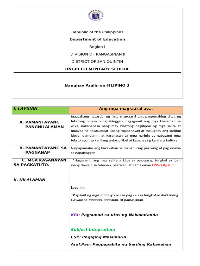 Ade2 SalitangKilos | PDF