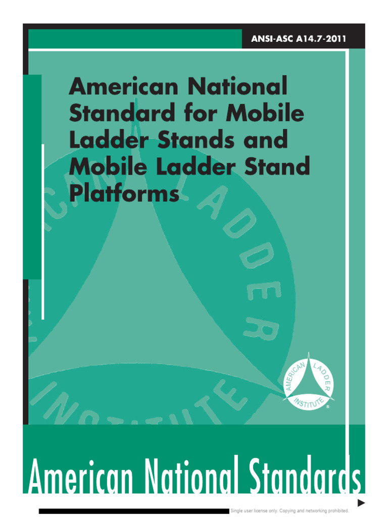 Mobile Ladder Stand Platform Overview | PDF