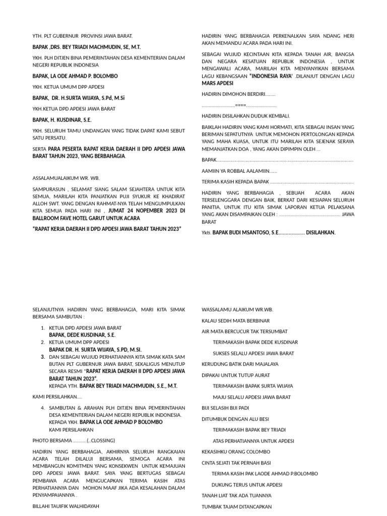 QUE CARD MC 24 NOP APDESI | PDF