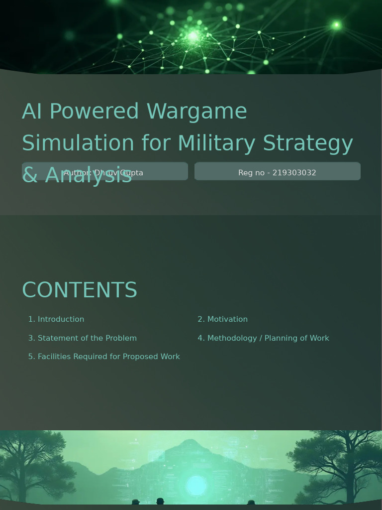 AI Powered Wargame Simulation | PDF | Artificial Intelligence ...