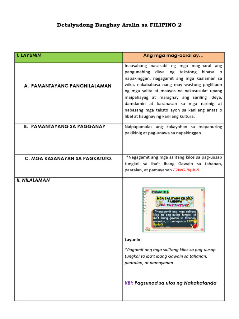 Ade2 SalitangKilos | PDF
