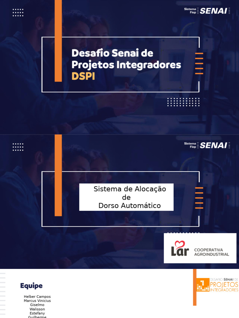 Modelo Dspi Apresentação | PDF | Automação | Robótica