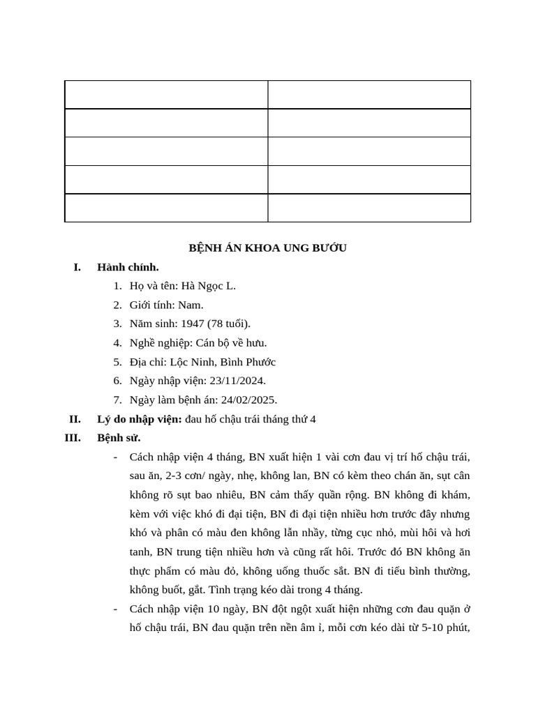BA K Đ I Tràng (Ung Bư U) | PDF