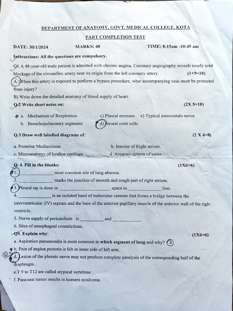 023 BATCH (All Papers) | PDF