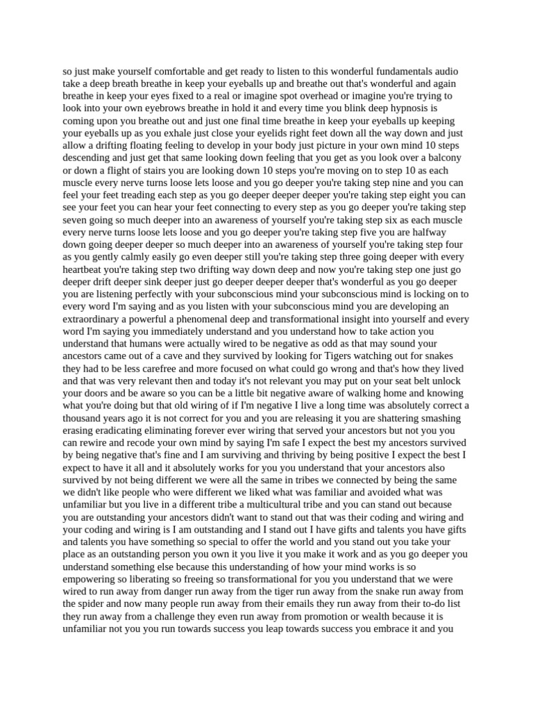 Week 1 The Fundamentals L6 RTT For Overcoming Limiting Beliefs 2 RTT ...