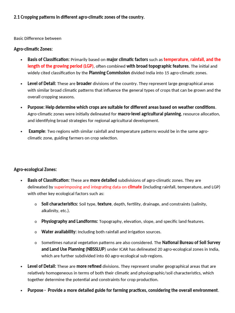 Agronomy system of classification | PDF | Soil | Agriculture