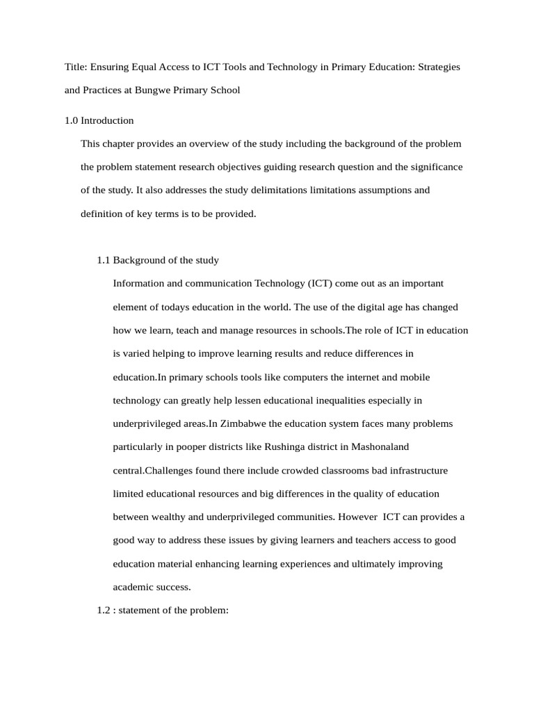 Research in ICT in Education | PDF | Educational Technology ...
