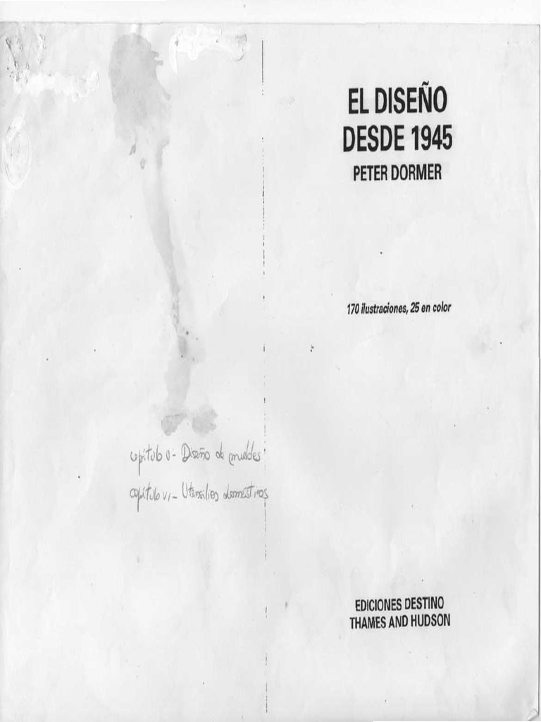 3.1.1. Dormer Peter-Diseño Desde 1945-Cap V y Cap VI | PDF | Modernismo ...