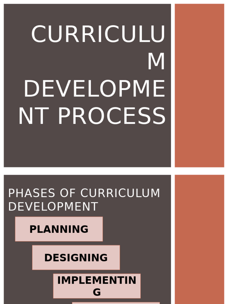 Curriculum-development-process | PDF | Curriculum | Human Communication