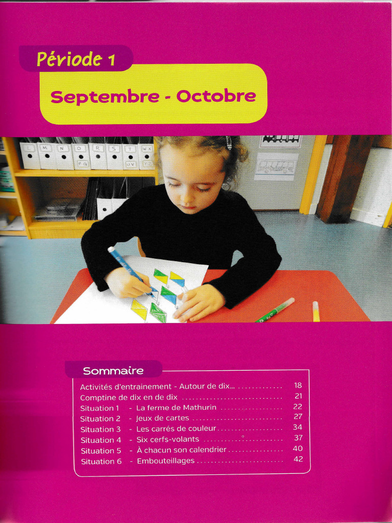 Activités de maths GS : Période 1 | PDF | Cartes à jouer | Jeux de cartes