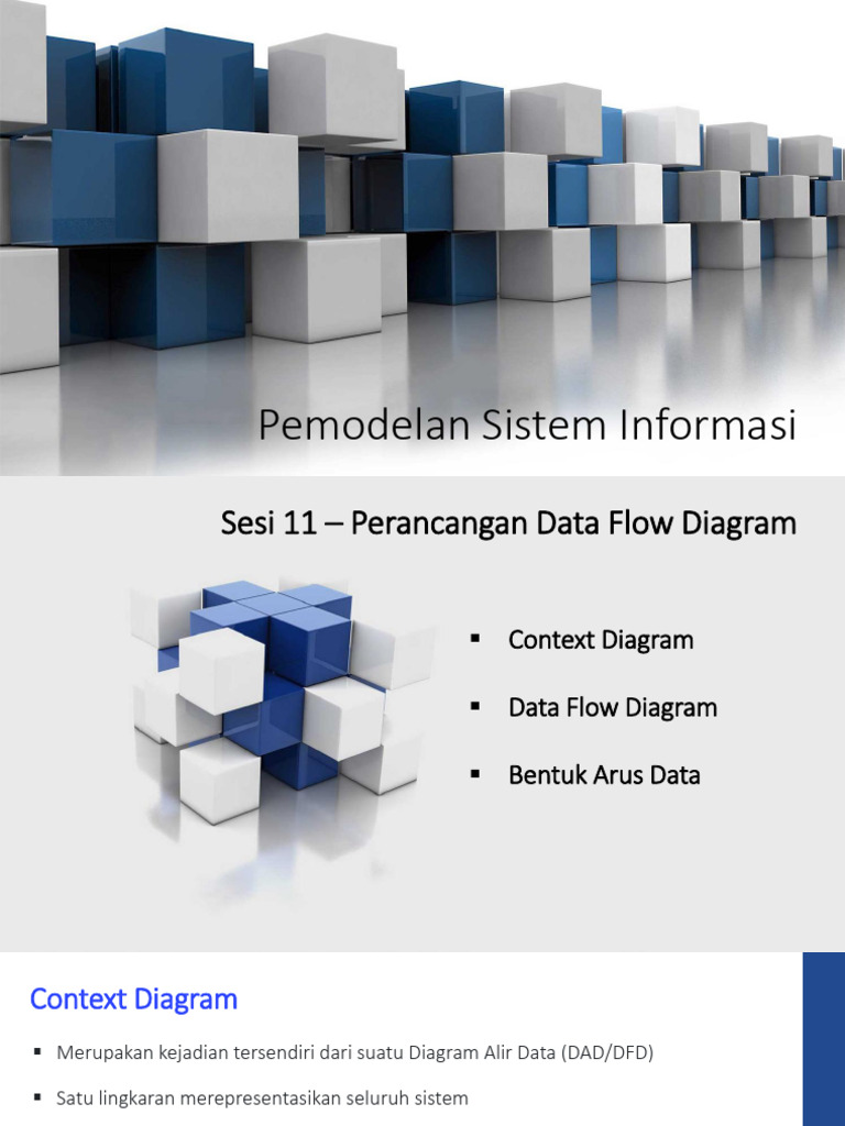 PSI - 11 - Perancangan Data Flow Diagram | PDF