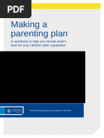 CAFCASS Parenting Plan | PDF