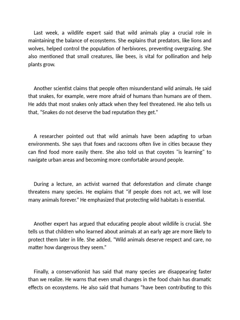 Reported Speech Mistakes | PDF