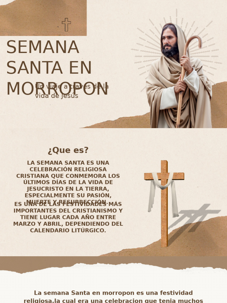 Semana Santa en Morropón: Tradiciones y Fe | PDF | Pascua de ...
