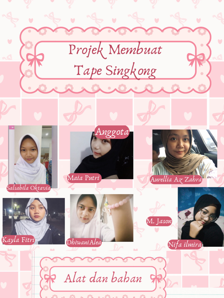 Pink White Cute Coquette Group Project Presentation.pdf | PDF