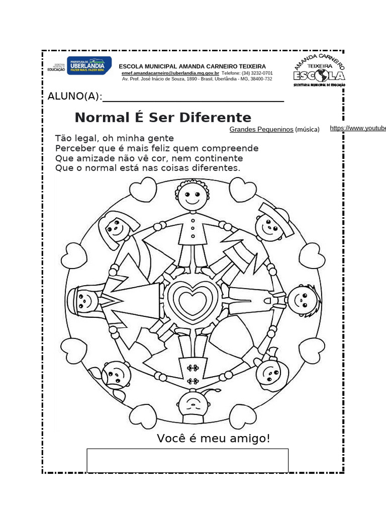 Normalidade na Diversidade Infantil | PDF