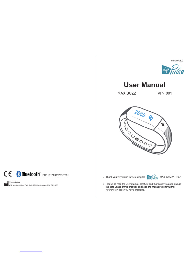 Max Buzz User Manual | PDF | Electromagnetic Interference | Usb