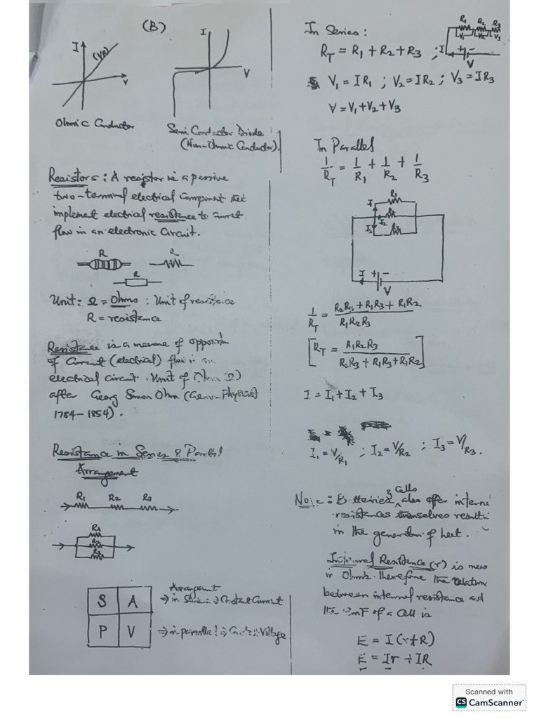 Physics Note 2 | PDF