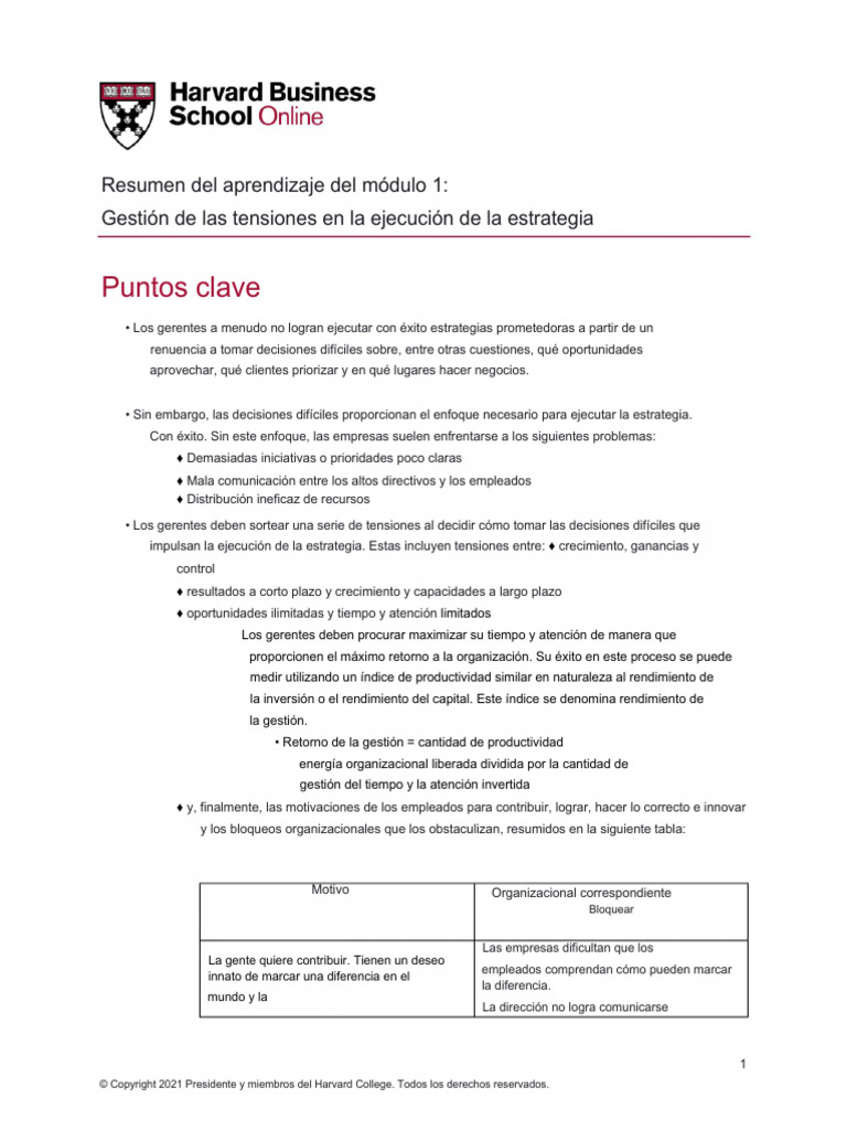 Module 1 Learning Summary - PDF Traducido | PDF | Innovación ...
