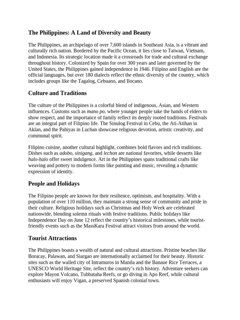 The Philippines | PDF