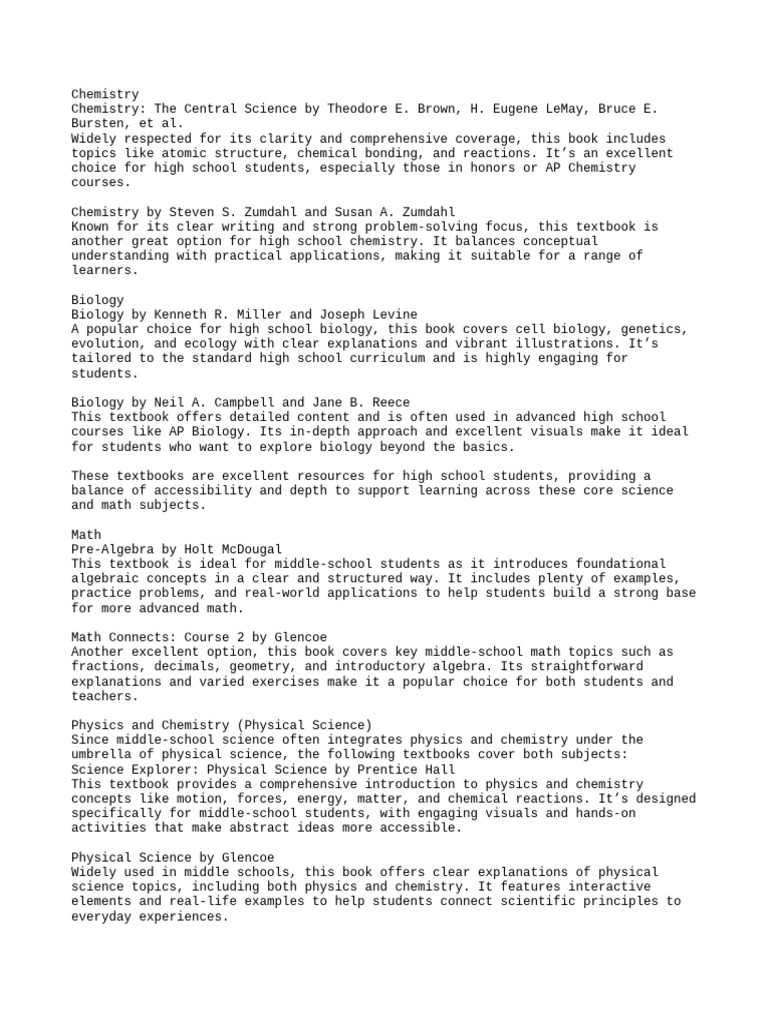 中学教材5 | PDF | Science | Physics