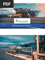 Muskan Group Company Profile | PDF | Cargo | Logistics