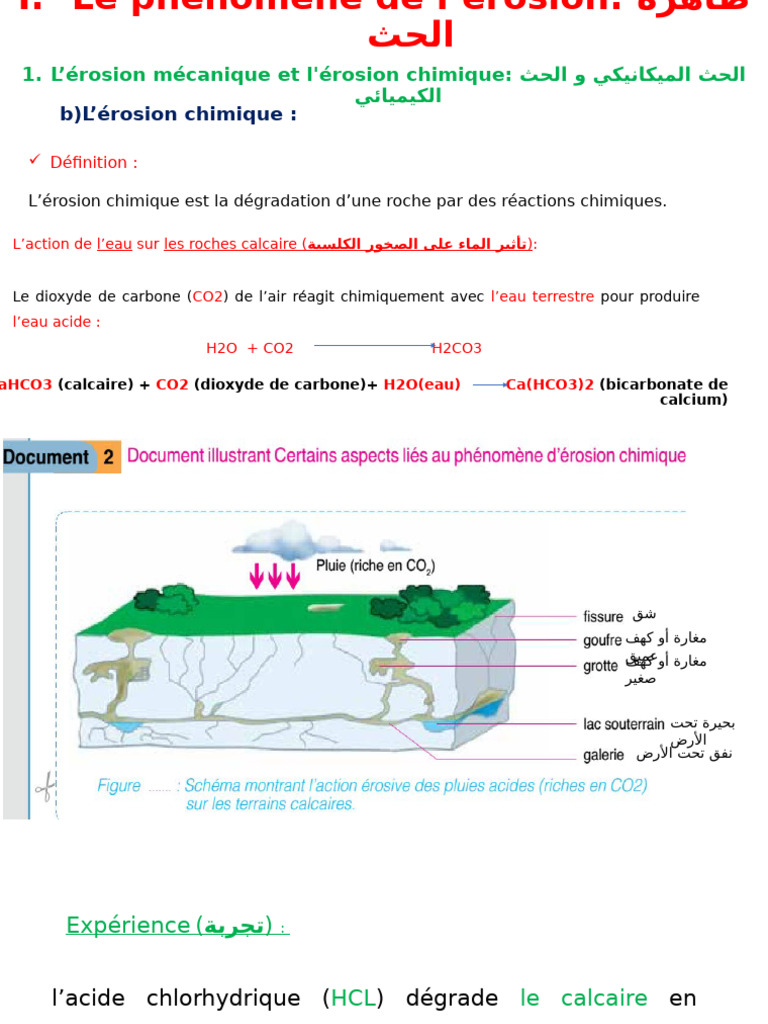 Cours Formation de Roches Sédimentaire | PDF | Calcaire | Acide