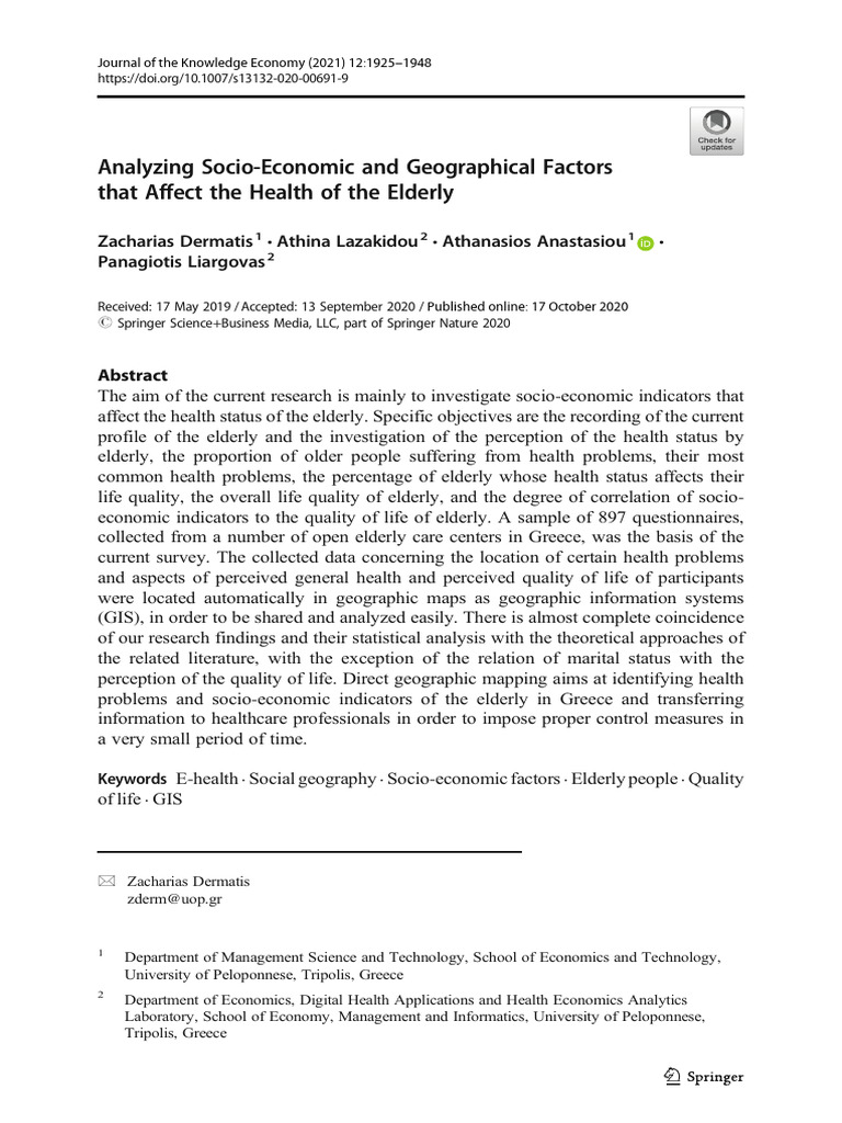 Analyzing Socio-Economic and Geographical Factors | PDF | Survey Methodology | Influenza