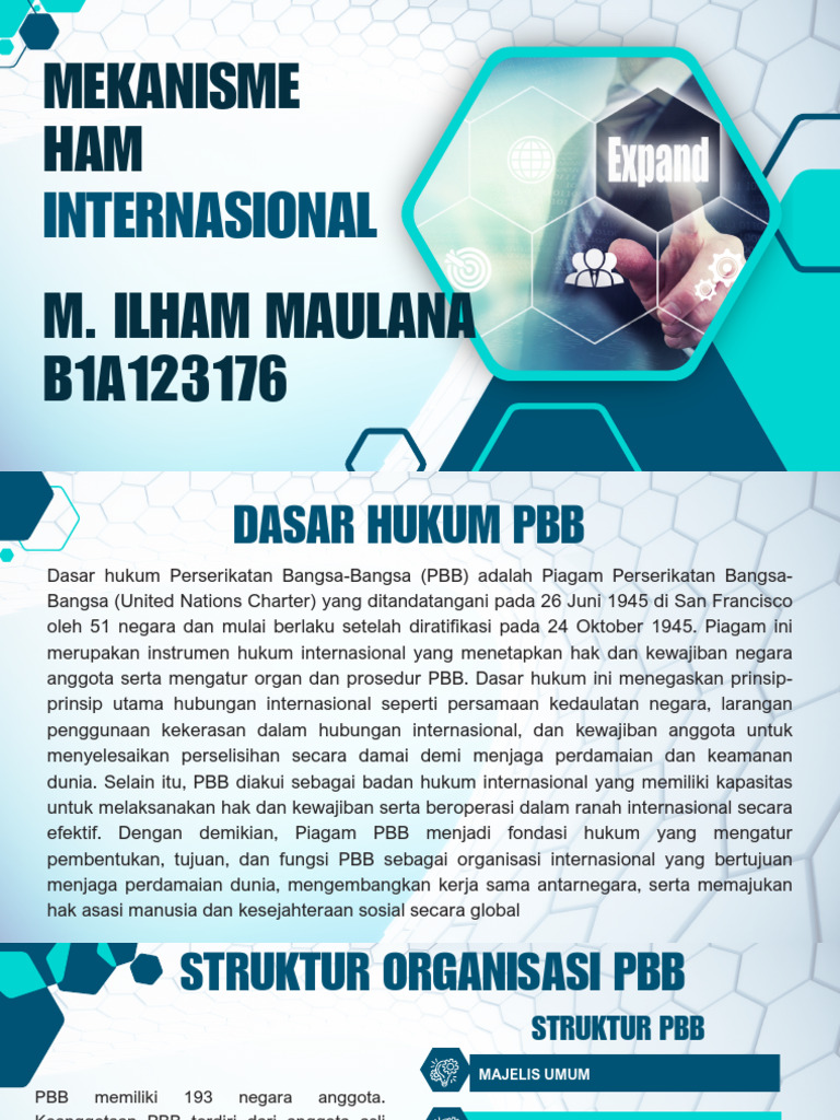Ppt Ilham Mekanisme HAM Internasional | PDF