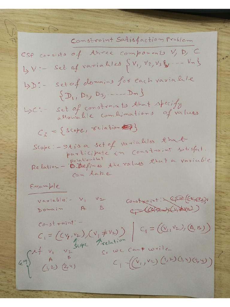 AI - Constraint Satisfaction Problem | PDF