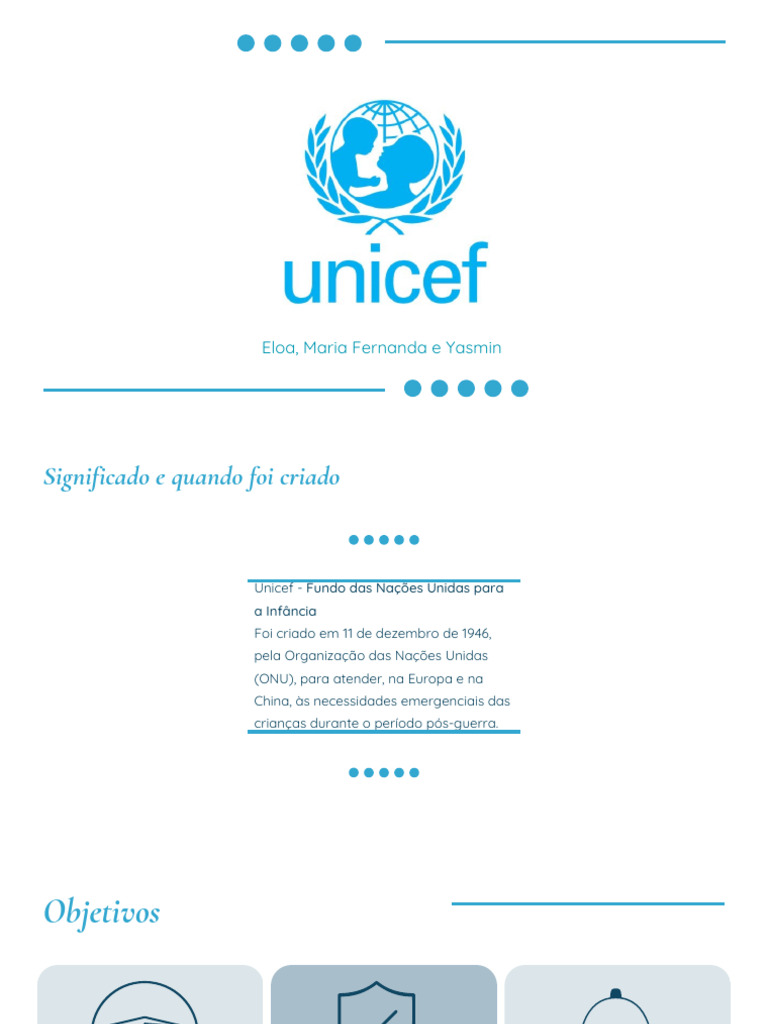 Trabalho Geografia - UNICEF PDF | PDF